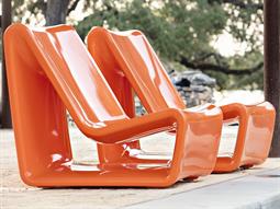 Tupelo Goods Loop Marine Grade Polyethylene Lounge Chair in Concrete ...