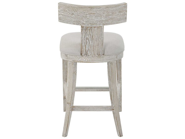 Uttermost Idris White Side Counter Height Stool | UT23693