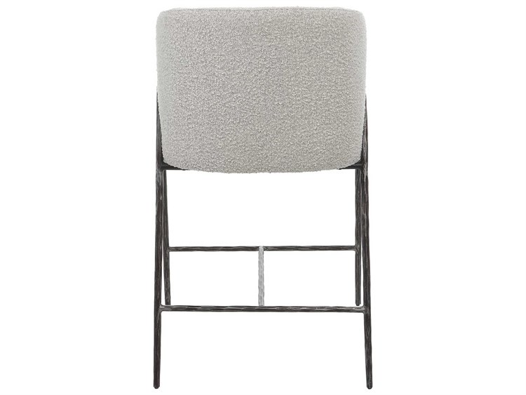Uttermost Jacobson Upholstered Aged Black Counter Stool | UT23737