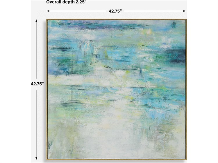 Uttermost Blissful Hand Painted Abstract Art | UT32336