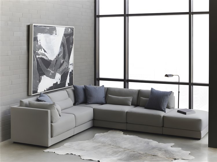 Vanguard Furniture Ease Leone Left Arm Bench Seat Sofa | VANT2V158LA1