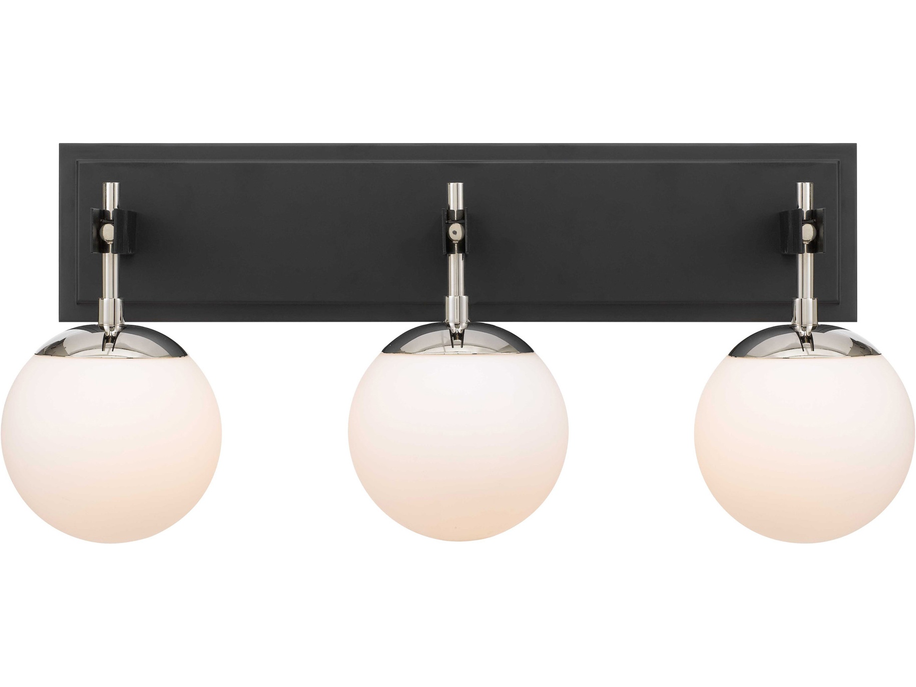 Varaluz Allie Nickel Vanity Light | VAR352B03BLPN