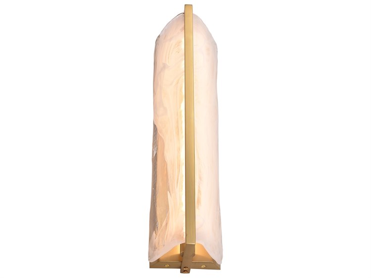 Varaluz Mingle Gold Wall Sconce | VAR531W01LSB