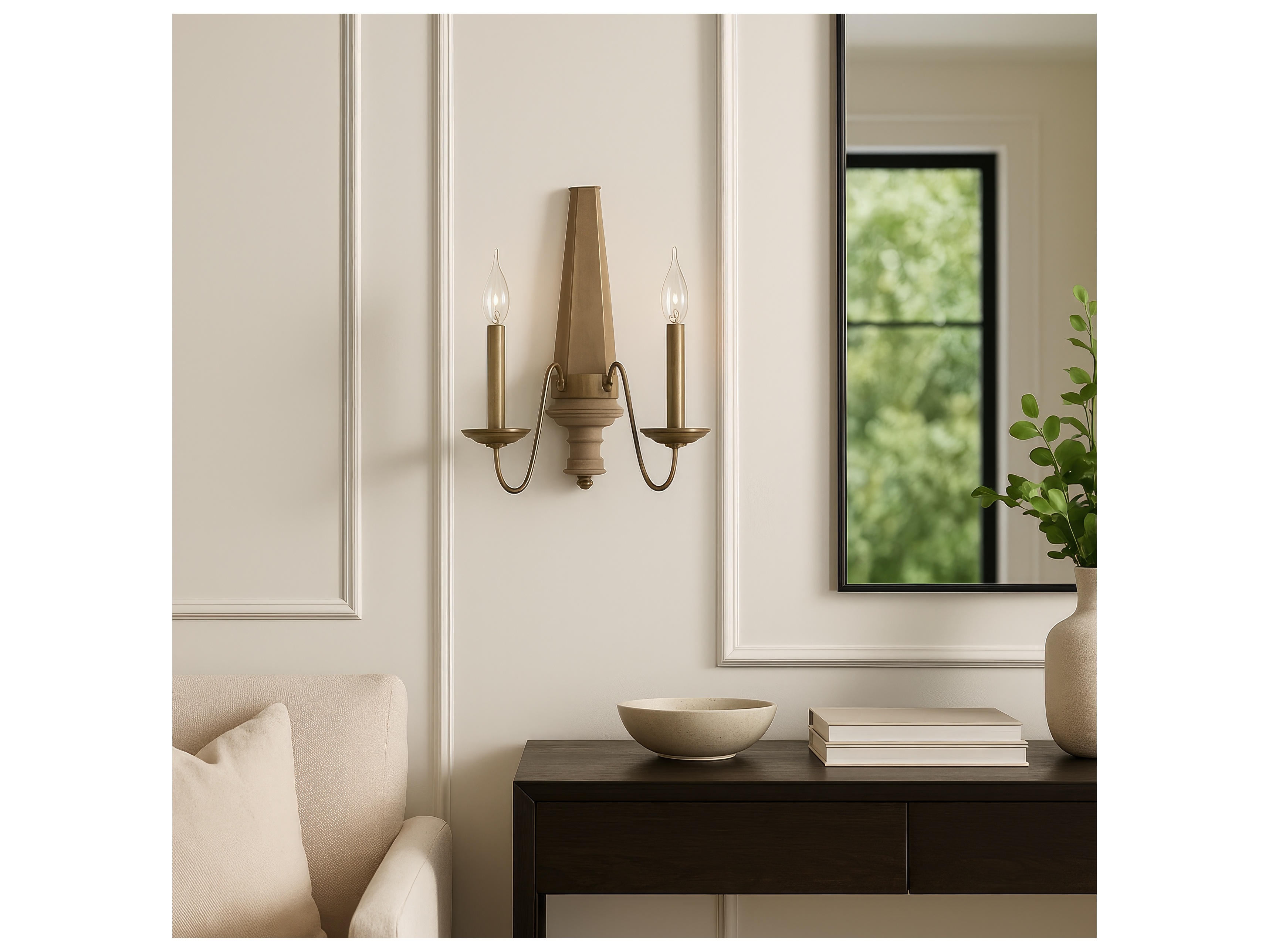 Varaluz Dinner At Brown Traditional Wall Sconce | VAR545W02BRZ