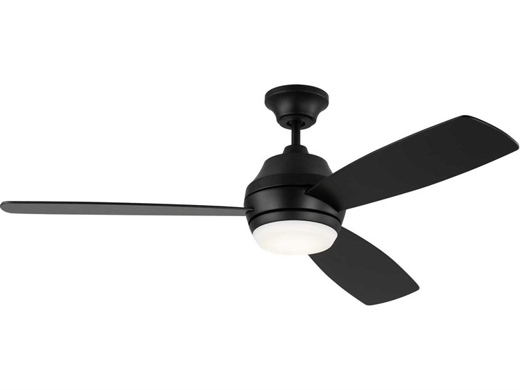Visual Comfort Fan Ikon 52" LED Ceiling Fan | VCF3IKDR52BSD