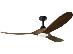 Visual Comfort Fan Hicks 60" Ceiling Fan | VCF3HCKR60BNZHABD