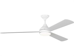 Visual Comfort Fan Hicks 60" Ceiling Fan | VCF3HCKR60BNZHABD
