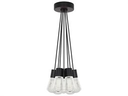 Visual Comfort Modern Alva 7-Light Satin Nickel Pendant | VCM700TDALVPMC7SN