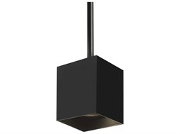 Visual Comfort Modern Allea 1-Light Black Gold Mini Pendant | VCM700TDALEBG