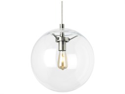 Visual Comfort Modern Fues 1-Light Natural Brass Globe Pendant ...