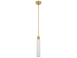 Visual Comfort Modern Volver 1-Light Hand Rubbed Antique Brass Flush ...