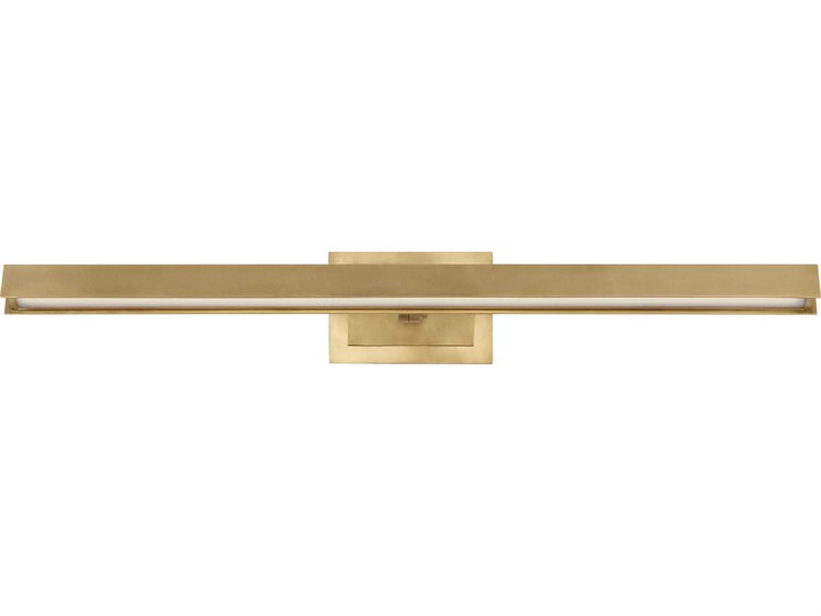 Visual Comfort Modern Bau 1-Light Natural Brass Picture Light ...