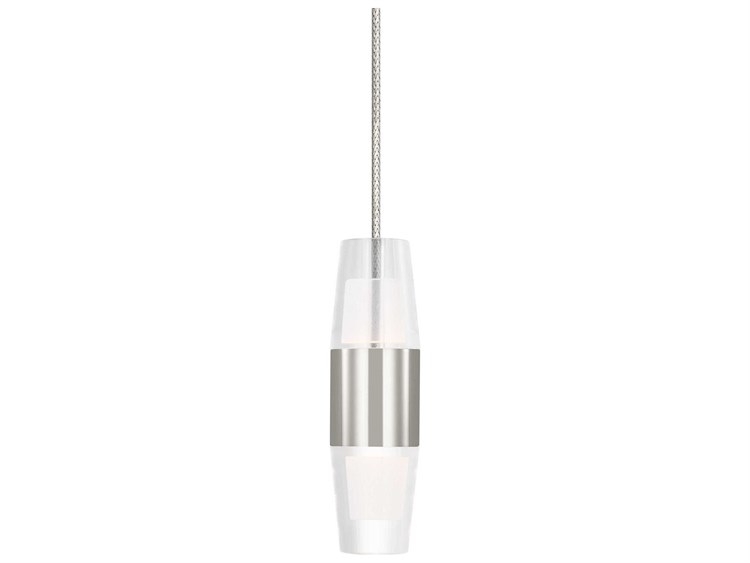 Visual Comfort Modern Lassell 1-Light Natural Brass Mini Pendant ...