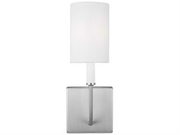 Visual Comfort Modern Orbel 1-Light Polished Nickel Wall Sconce ...