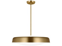 Visual Comfort Studio Plivot 6-Light Burnished Brass Island Pendant ...