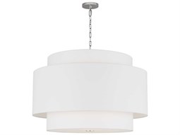 Visual Comfort Studio Bronte 4-Light Burnished Brass White Pendant ...