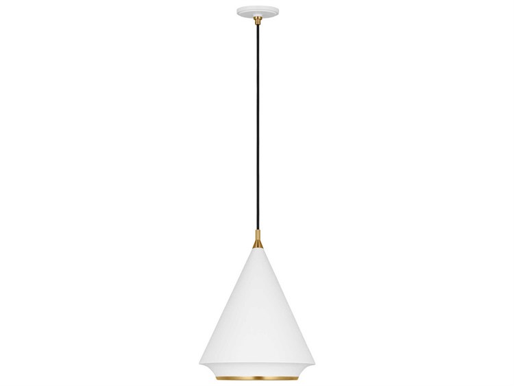 Visual Comfort Studio Stanza 1-Light Midnight Black Pendant ...