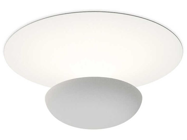 Vibia Funnel 1-Light White Flush Mount | VIB201210
