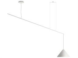 Vibia North 1-Light White Black Pendant | VIB567011