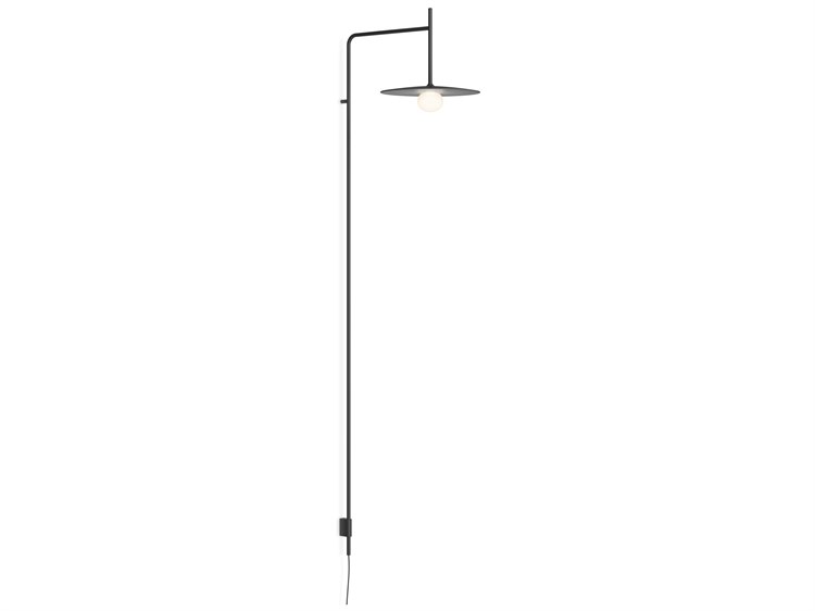 Vibia Tempo 1-Light Graphite Gray Wall Sconce | VIB576318