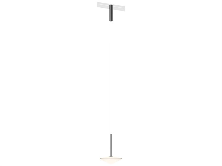 Vibia Bind 1-Light Black Round Track & Rail Light | VIB6586