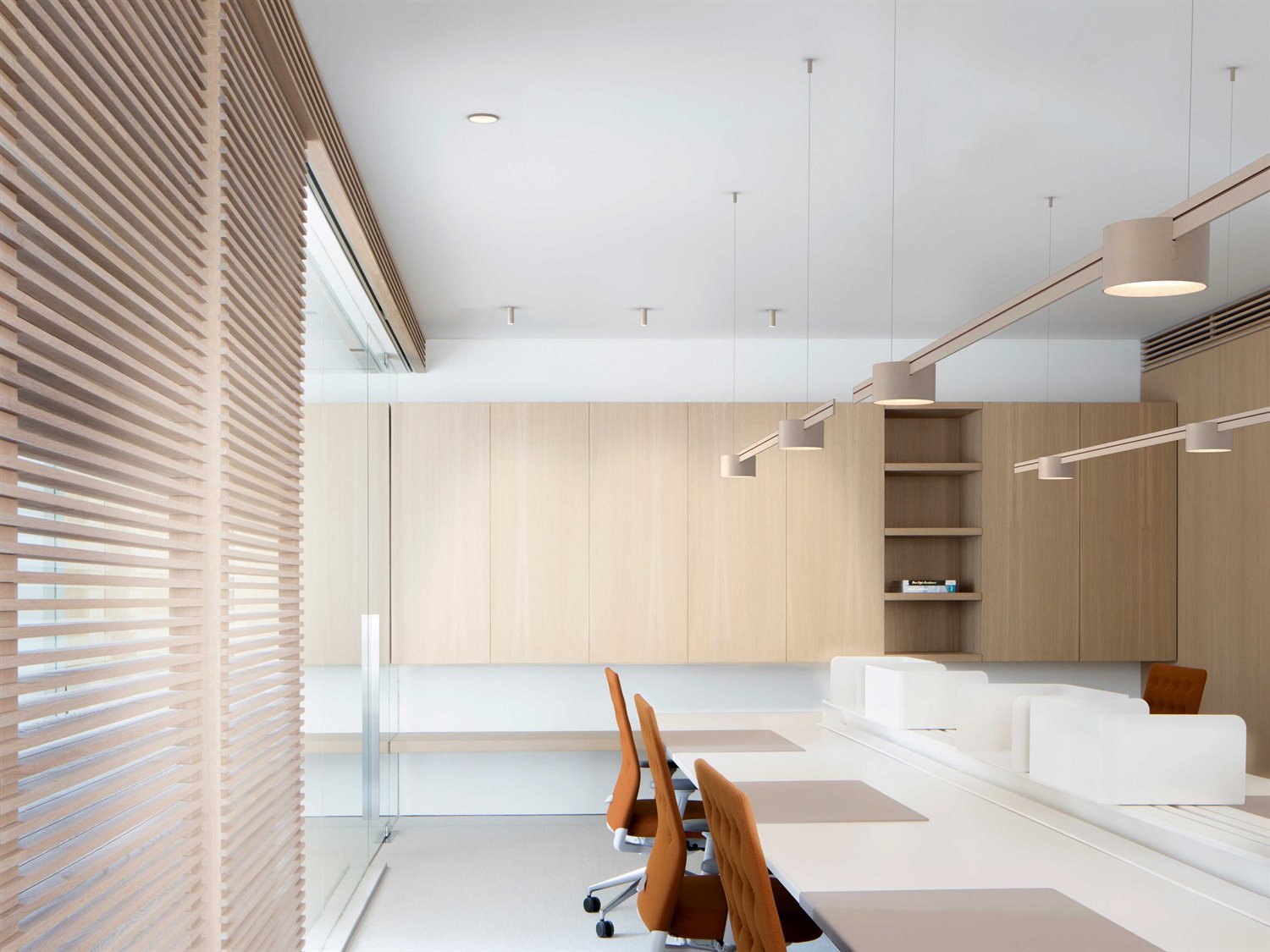 Vibia Bind Beige-M1 83" Pendant Track | VIBA42224