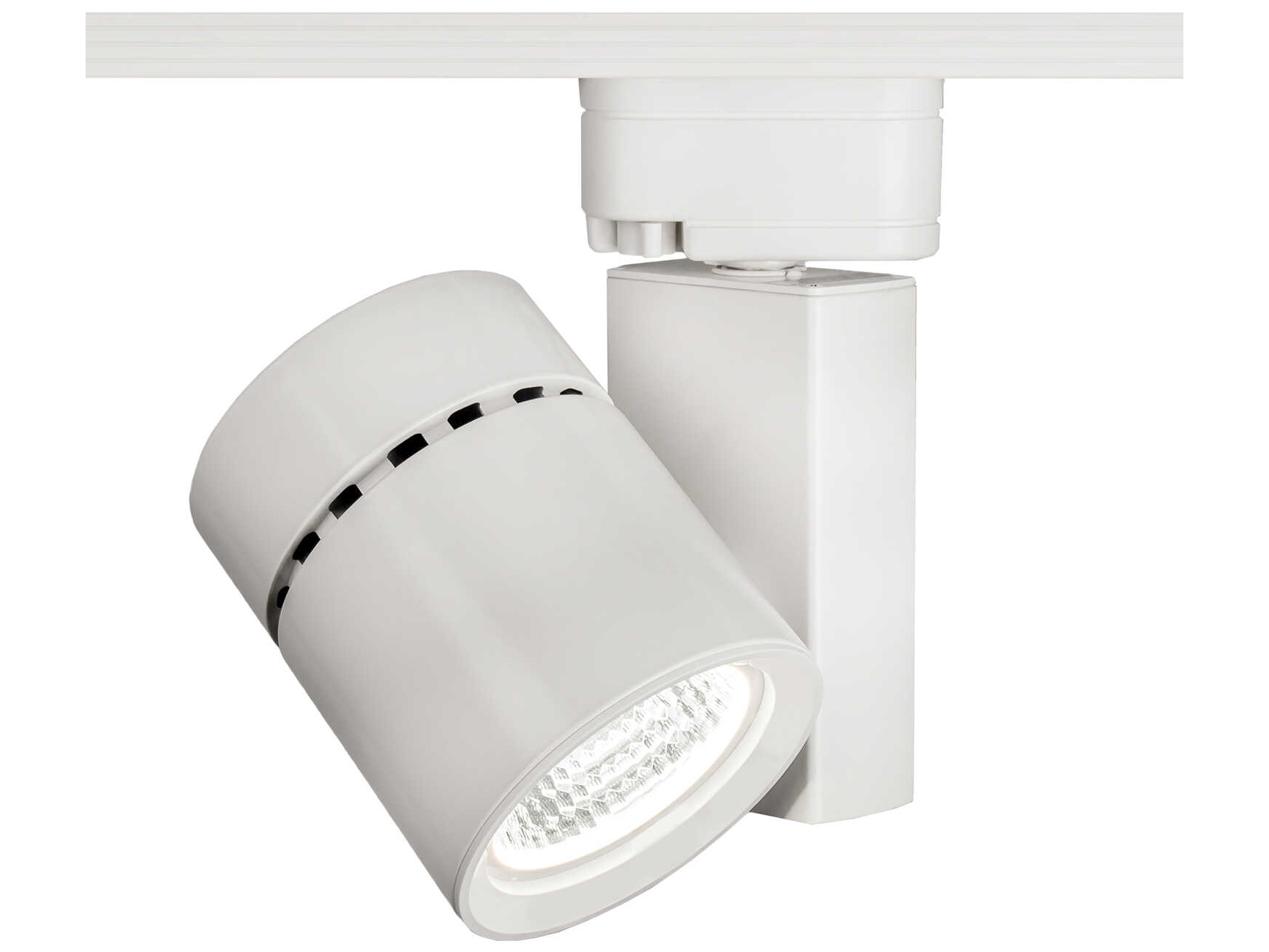 WAC Lighting Exterminator-II 1-Light White Cylinder Track Head ...