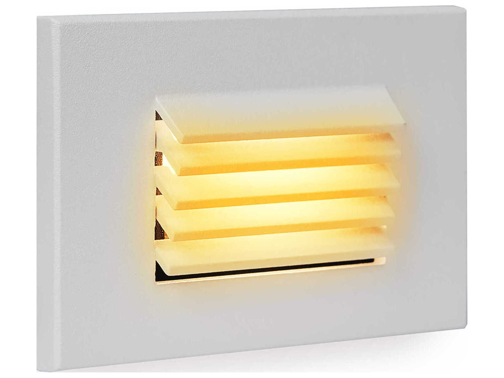 WAC Lighting 1-Light Outdoor Step and Wall Light | WAC4051WT