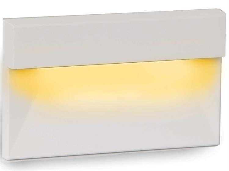 WAC Lighting 1-Light Outdoor Step and Wall Light | WAC4091WT