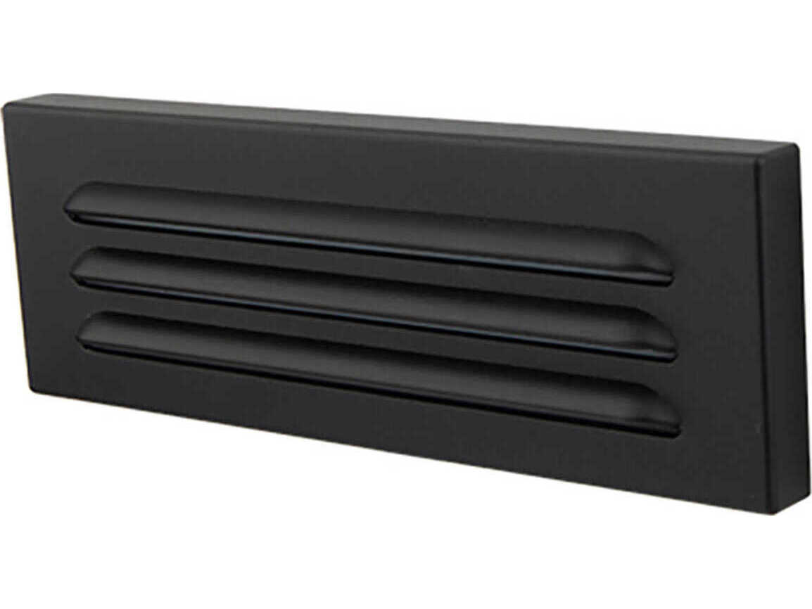 WAC Lighting 1-Light Outdoor Surface Mount Step and Wall Light | WAC4901BK