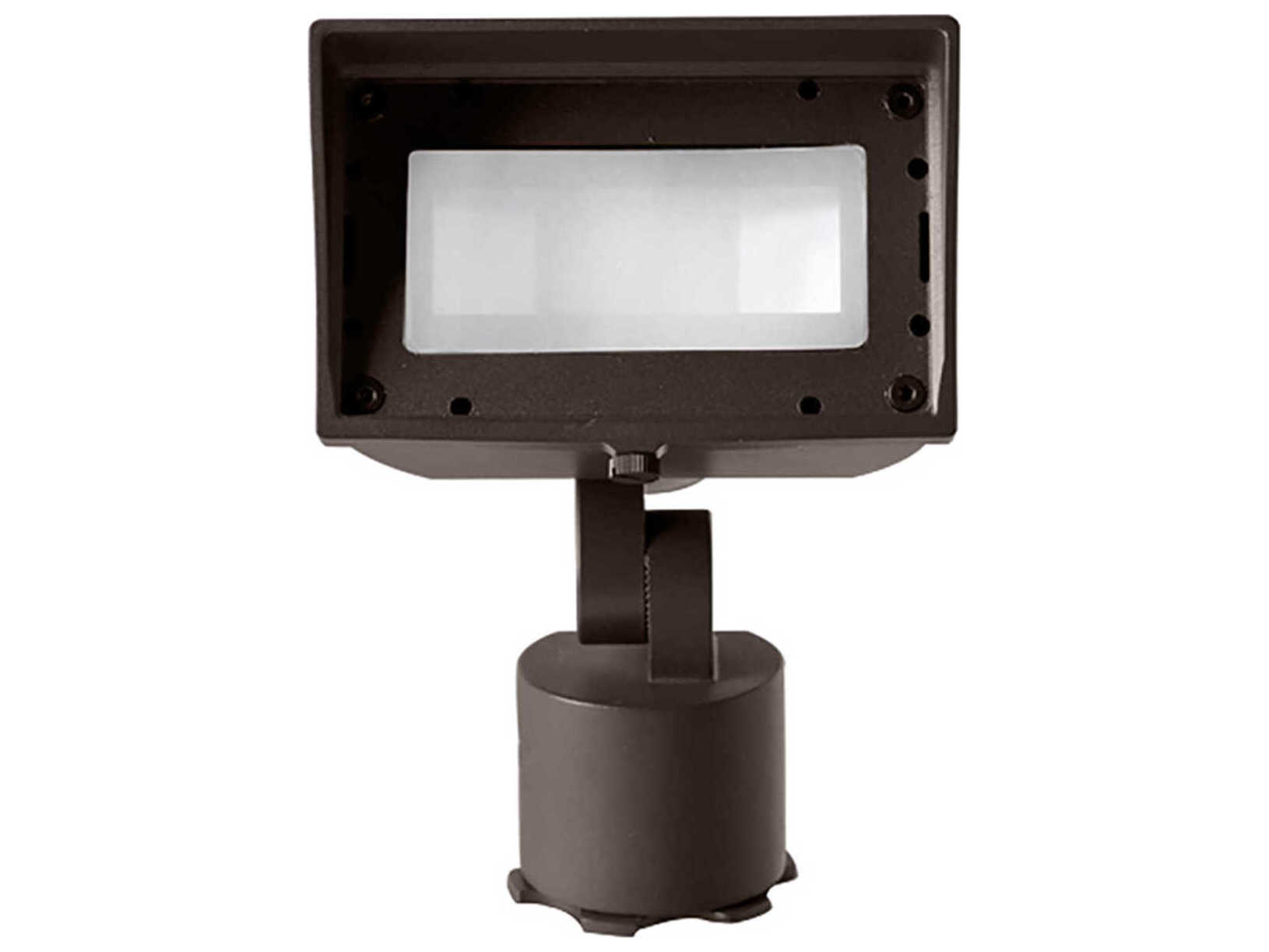 WAC Lighting Adjustable Wall Wash 1-Light Outdoor Spot Light | WAC5222BBR