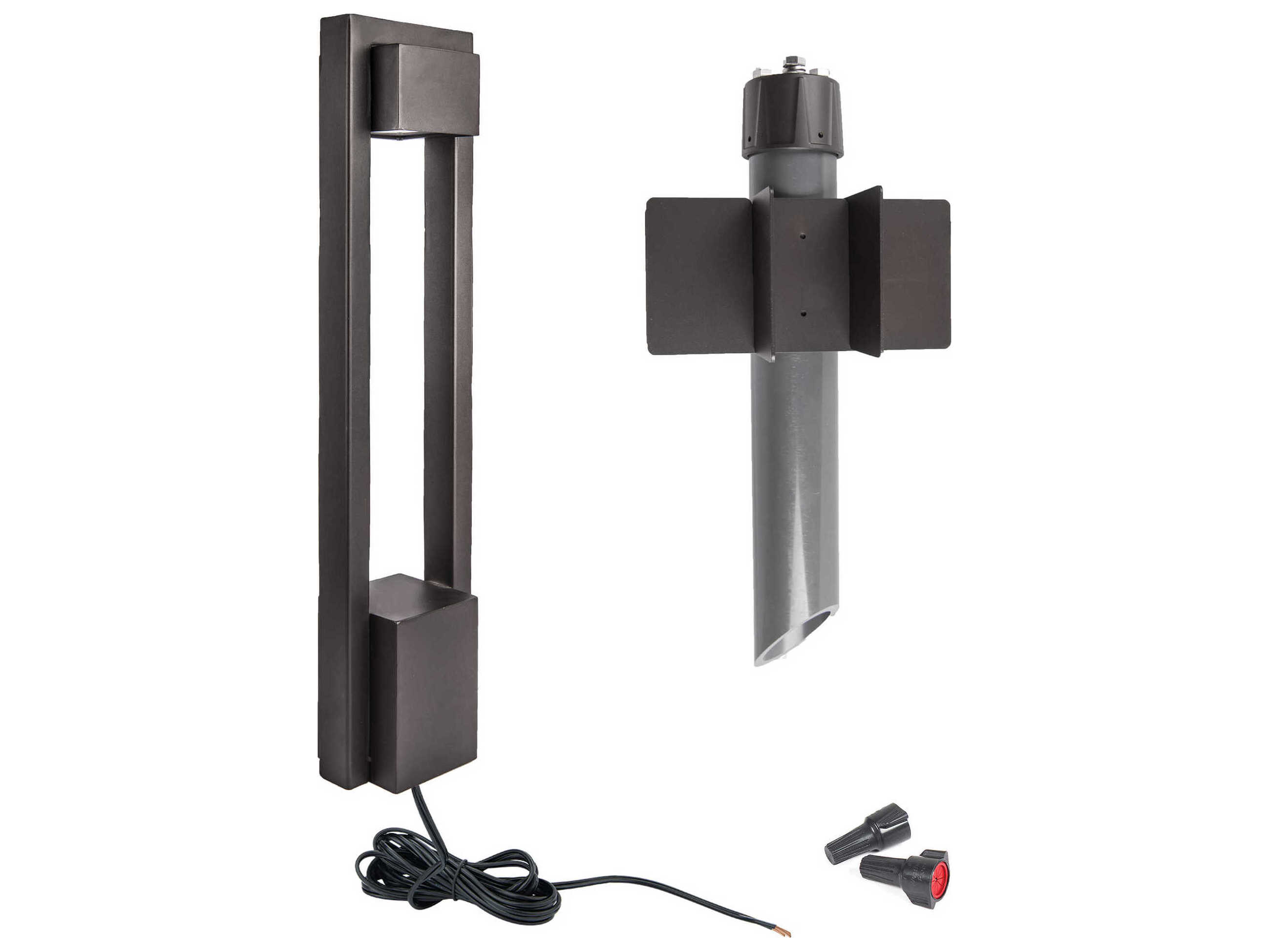 WAC Lighting Archetype 1-Light Outdoor Path Light | WAC6641BK