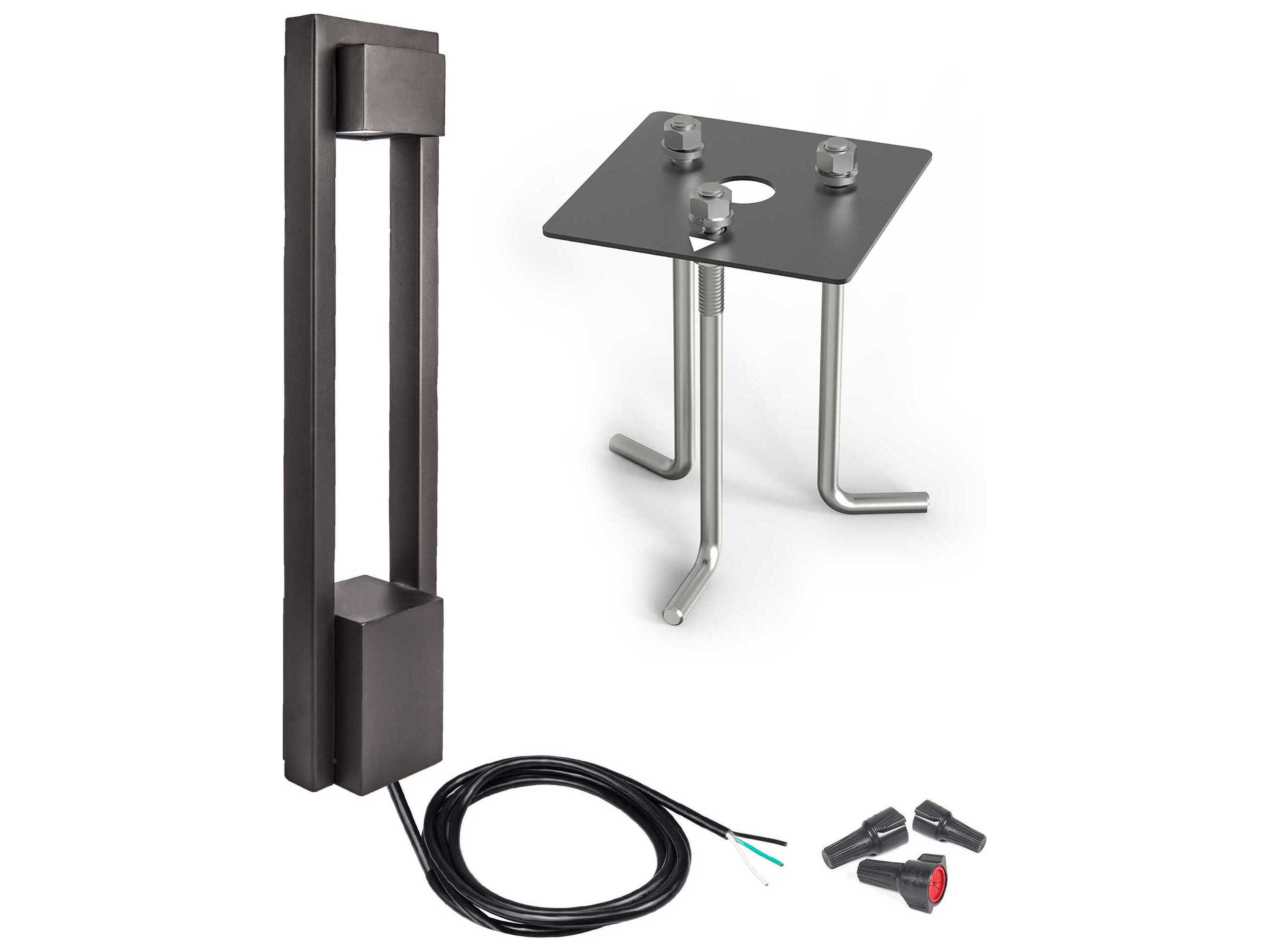 WAC Lighting Archetype 1-Light Outdoor Path Light | WAC6642BK