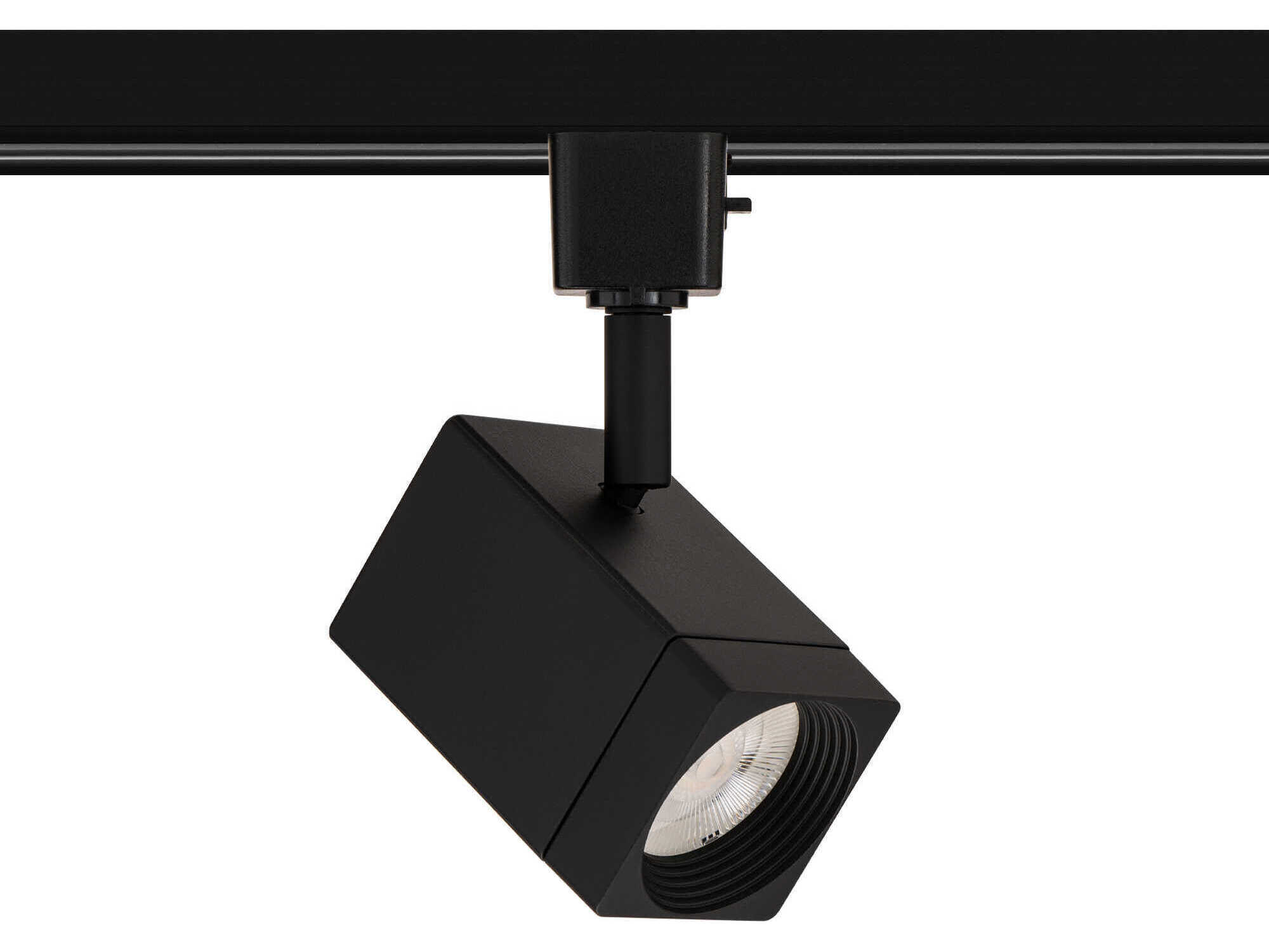 WAC Lighting Ocularc 1-Light Black Track Head | WAC7013CSBK