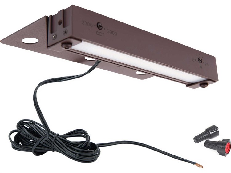 WAC Lighting Hardscape 1-Light Outdoor Strip Light | WAC70622730BZ