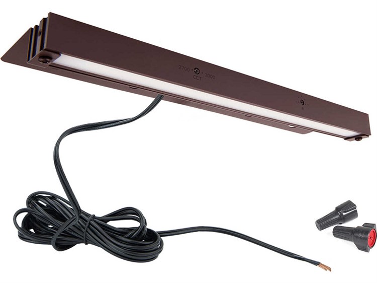 WAC Lighting Hardscape 1-Light Outdoor Strip Light | WAC71222730BBR