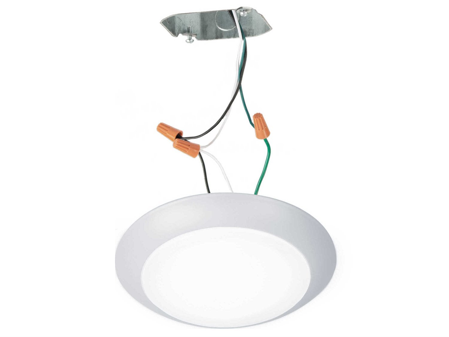 WAC Lighting Disc Outdoor Ceiling Light for Junction Box | WACFM306930JBWT