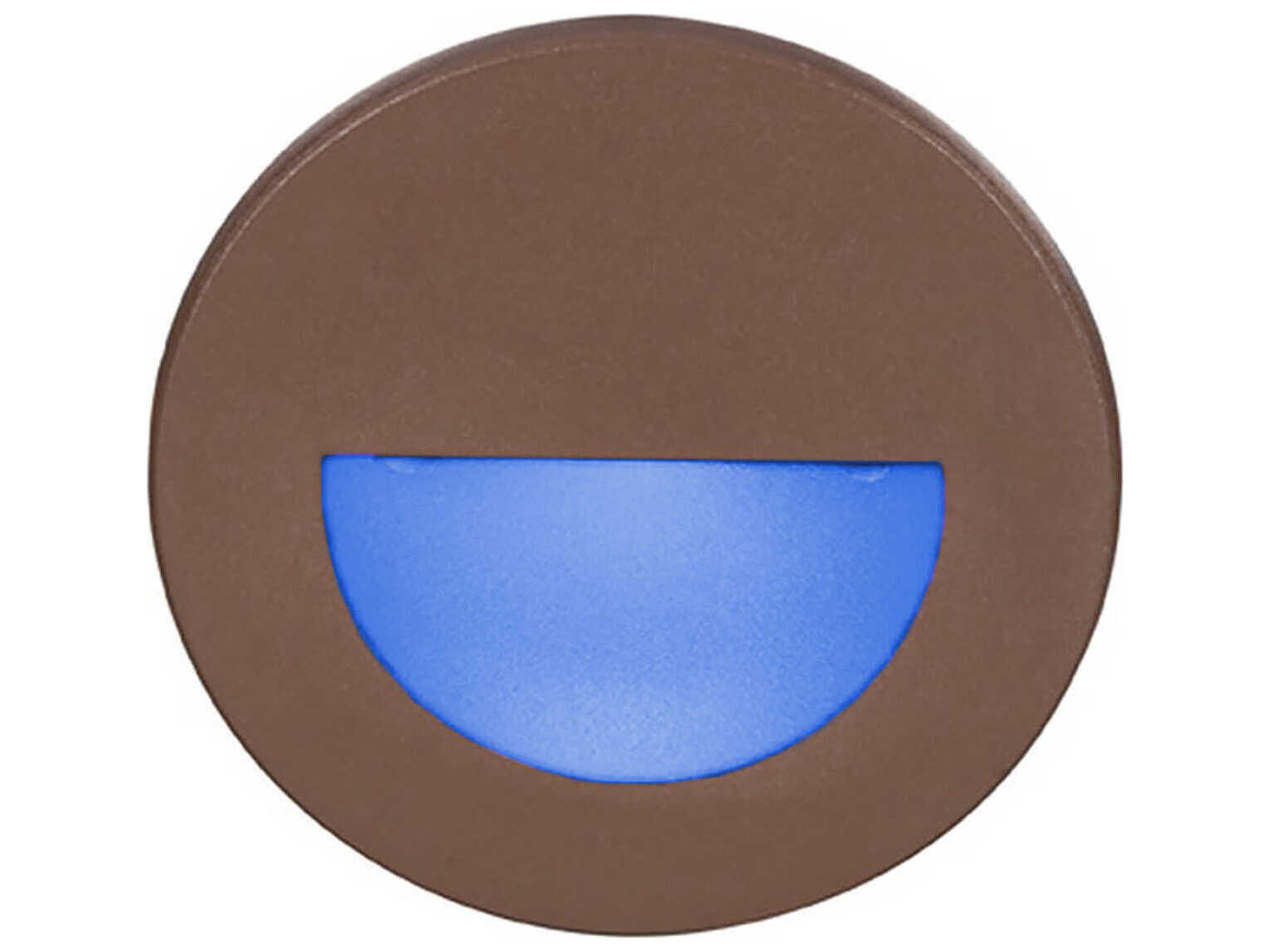 WAC Lighting LEDme 1-Light Half-Round Outdoor Step and Wall Light ...