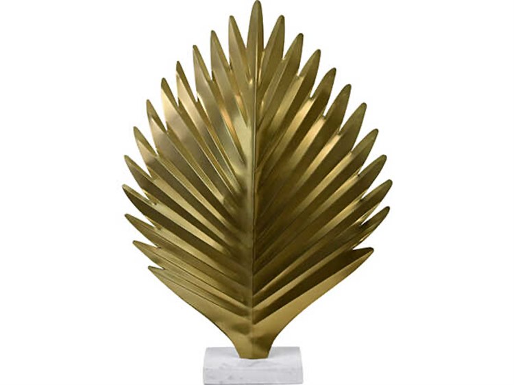Worlds Away Sprig Brass Sculpture | WASPRIG