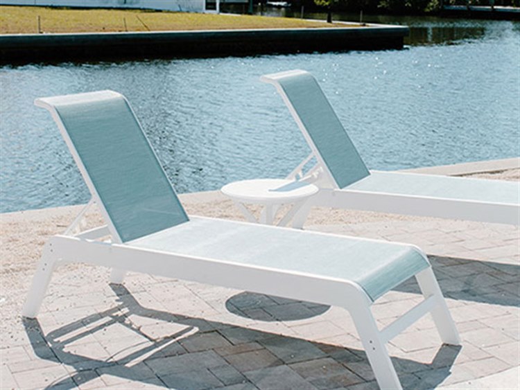Windward Design Group Malibu Sling Recycled Plastic Lounge Set ...