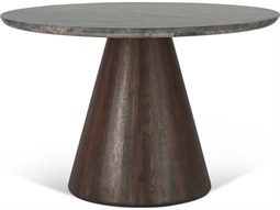 World Interiors Caldera Oval Marble Natural Dining Table | WITZWCAL90DTLMDO