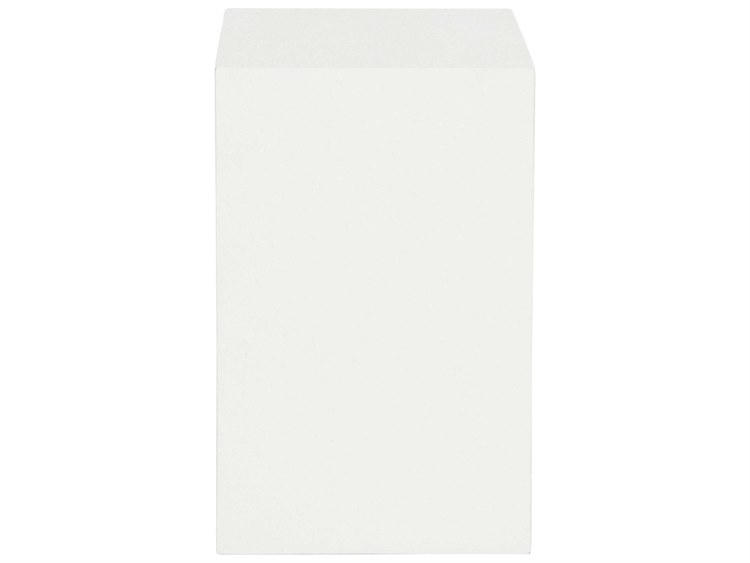 Wildwood Arcade Rectangular White Gesso End Table | WL490799