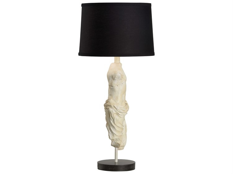 Wildwood Roman Emperor Statue Antique Stone Black Silkette Off White ...