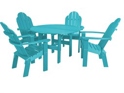 POLYWOOD® Traditional Garden Recycled Plastic Outdoor Dining Set ...