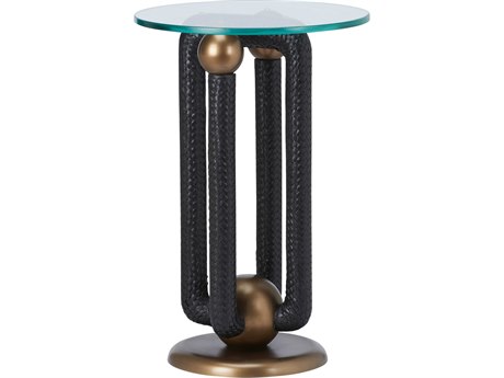 A.R.T. Furniture Cove Rectangular Glass Mica End Table | AT3493082743