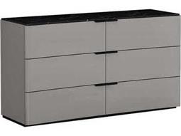 Caracole Classic Love At First Sight 6-Drawers Gray Birch Wood Double ...