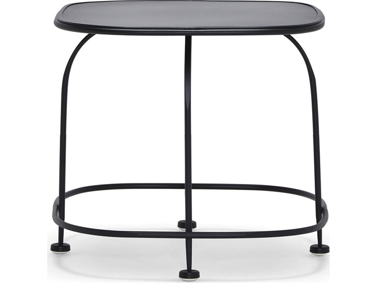 Woodard Reed Steel Square Patio Side Table | WR5B0039