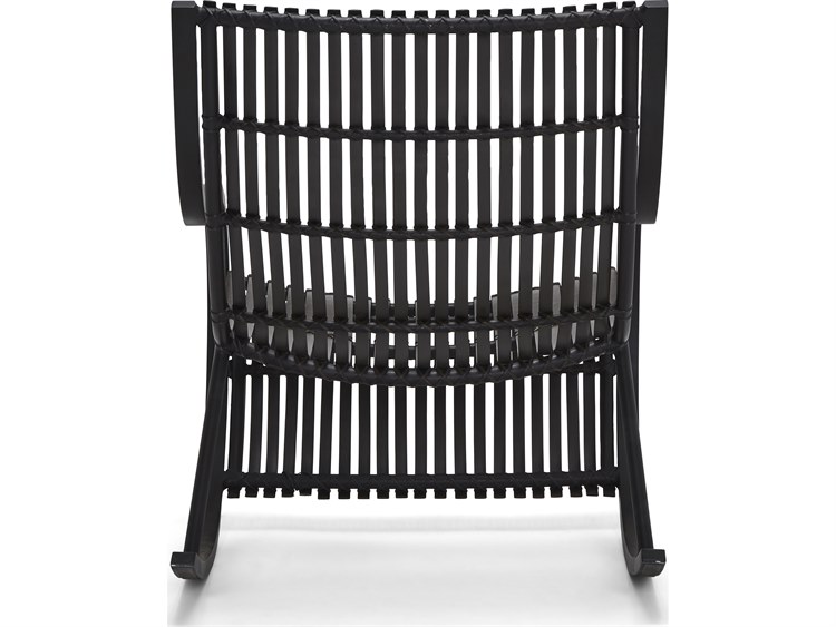 Woodard Loft Resin Cocoa Outdoor Patio Rocker Chair | WRS665805