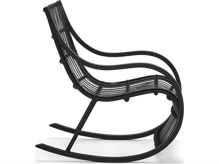 Woodard Loft Resin Cocoa Outdoor Patio Rocker Chair | WRS665805