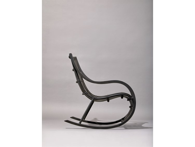 Woodard Loft Resin Cocoa Outdoor Patio Rocker Chair | WRS665805